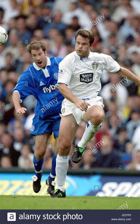 Mark Viduka And Kenny Cunningham Leeds United V Birmingham City Elland
