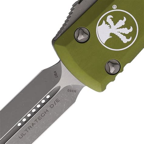 Microtech 12210apod Auto Ultratech Apocalyptic Double Edge Otf Knife Od