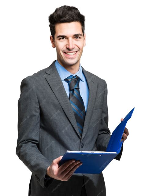 Premium Photo Portrait Of A Handsome Businessman