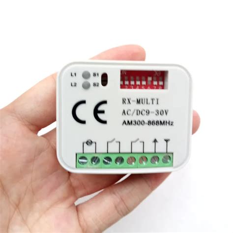 RX Multi Frequency Mhz Rolling Code Receiver Fixed Code Receiver For Sommer Beninca