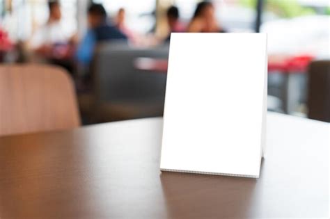 Premium Photo Menu Mock Up Blank For Text Marketing Promotion Mock Up