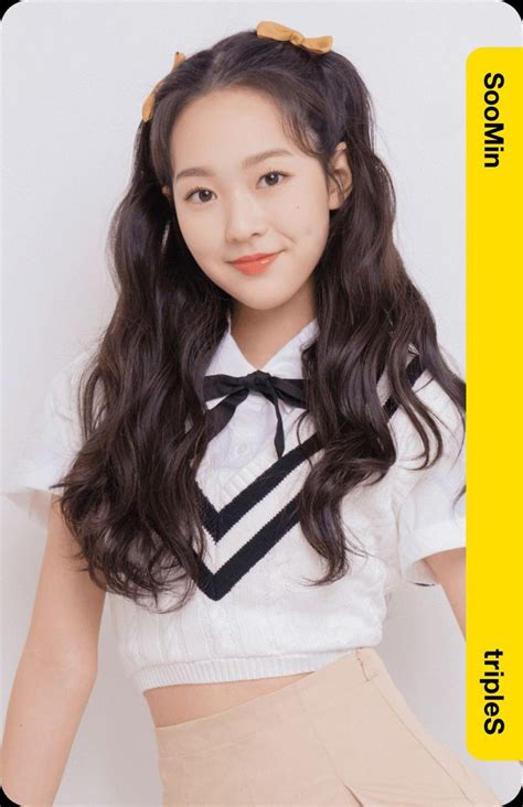 Triples Soomin Atom01 First Class Objekt 112z Tripled Girl Face Kim