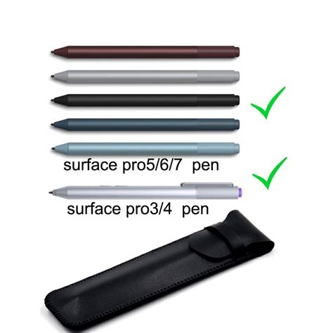 Leather Case Sleeve Bag For Surface Pro Pen 345 Grandado