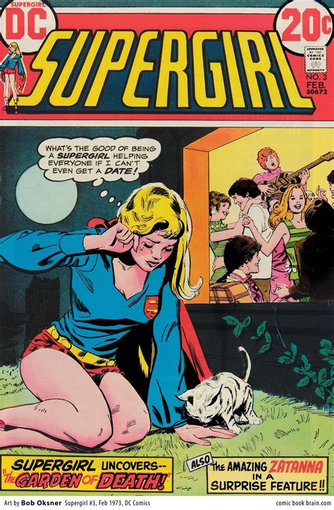 This Cover Shows Supergirl As I Fell In Love With Her In The 70s The