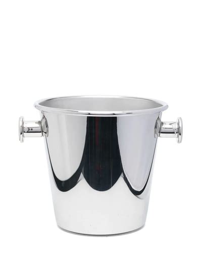 Alessi Wine Cooler Ice Bucket In Silver Modesens