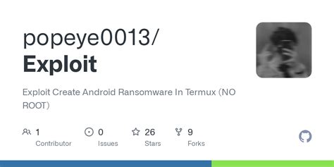 Github Popeye Exploit Exploit Create Android Ransomware In