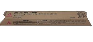 Toner Ricoh Mp C400 841724 Black Original Novo Mecsupri A Sua
