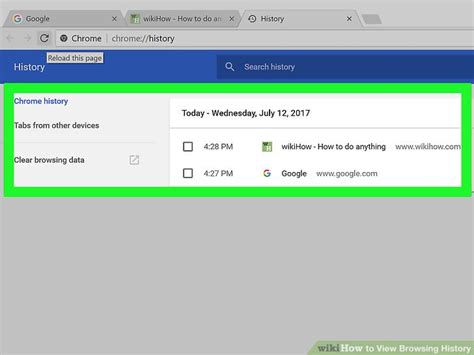 Ways To View Browsing History WikiHow