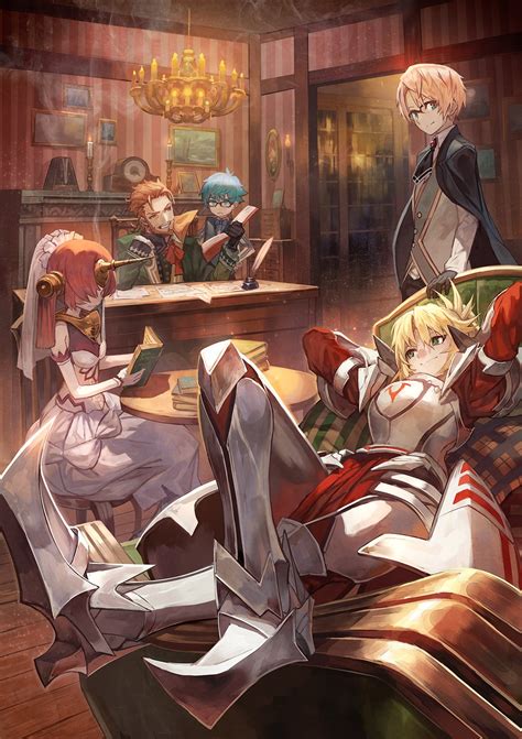 壁纸 命运系列 命运apocrypha Berserker Of Black Mordred Fate Apocrypha 红军