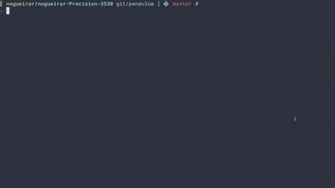 Github Accaciopendulum Inverted Pendulum Simulation On The Terminal Using C