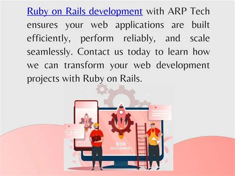 Ppt Exploring Ruby On Rails Development With Arp Tech Powerpoint Presentation Id13380307