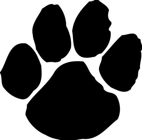 Cougar Paw Clipart Best