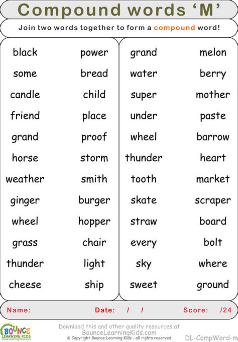 Form Compound Adjectives Using