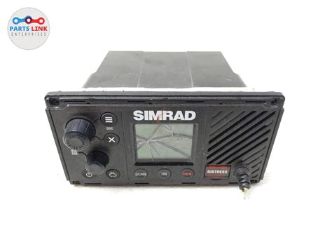 Simrad Rs20 Marine Boat Vhf Radio Class D Dsc Receiver Head Unit Module