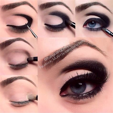 Graphic Smokey Eye Tutorial Makeup Pictorial Makeup Pictorial