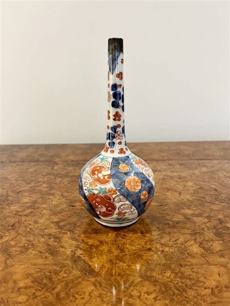 Pair Of Antique Japanese Imari Vases Etsy