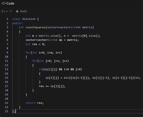 1277 Count Square Submatrices With All Ones 解題紀錄 佛朗火箭製造基 Supersonico Dcard