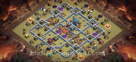 Best War Base Th12 With Link Legend League Anti Everything 2025