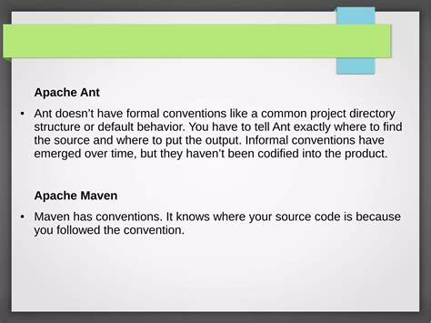Apache Ant Vs Apache Maven Ppt