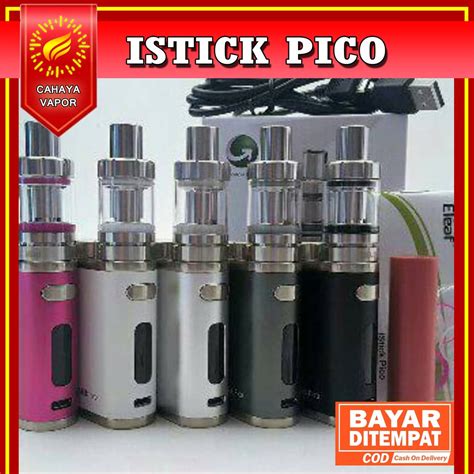 Jual Vape Eleaf Istick Pico Rokok Elektrik 75w Mod Istick Tank