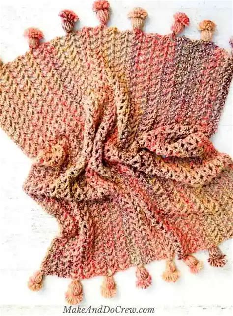 Fast And Easy Crochet Blanket Pattern Weave Crochet