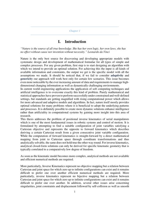 PDF INVERSE KINEMATICS ANALYSIS OF SERIAL MANIPULATORS USING GENETIC