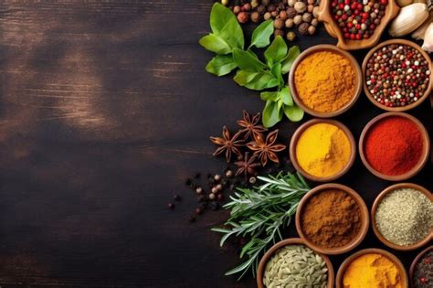 Premium Ai Image Powder Herb Cooking Dry Background Food Spice