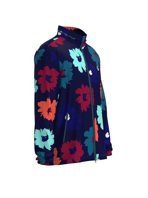Exploded Floral Printed Rain Jacket Dressx More Dash Inc Dba Dressx Exploded Floral Printed Rain Jacket Dressx More Dash Inc Dba Dressx