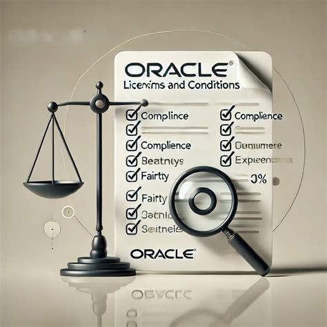 Oracle Licensing Terms And Conditions