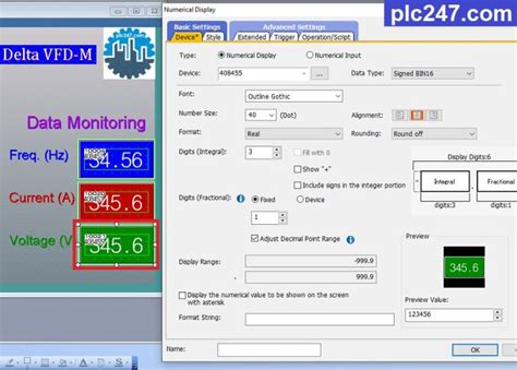 Mitsubishi HMI Modbus RTU Delta VFD M Tutorial Plc