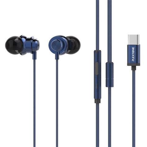 Plextone X56m Type C Metal Earphones Bornilshop