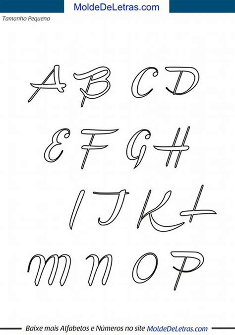 Moldes De Letras E Números Material De Apoio Para Professores Check