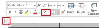 How To Add Background Color To Tables In Microsoft Word