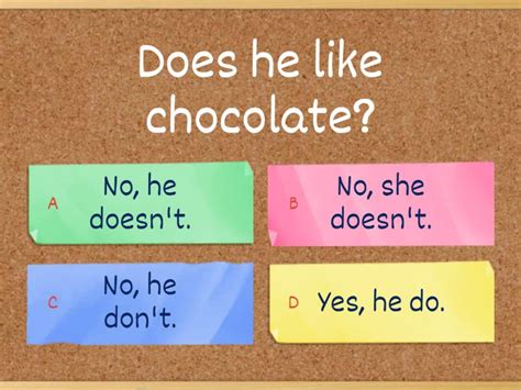 Present Simple Interrogative Form Questionário