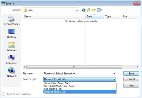 Exporting Volume Reports
