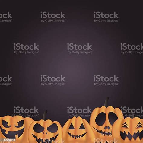 할로윈 펌프킨 얼굴 가을에 대한 스톡 벡터 아트 및 기타 이미지 가을 경외감 공포 무서움 Istock