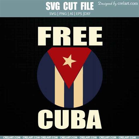 Cuba Flag Svg Cuban Flag Svg Dxf Eps Png In 2022 Cuba Flag Svg Dxf