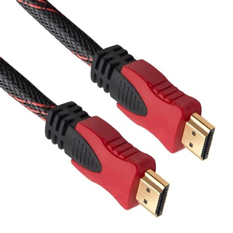 Câble Hdmi Haute Vitesse Noir Et Rouge Test Et Avis