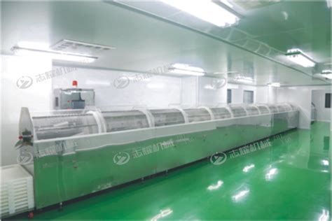 食品级胶囊双层除风干湿转笼干燥机 连续滚笼定型风干机 阿里巴巴