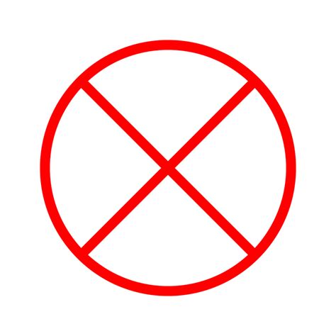 Red X Png Circle