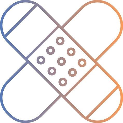 Patch Line Gradient Icon 36983446 Vector Art At Vecteezy