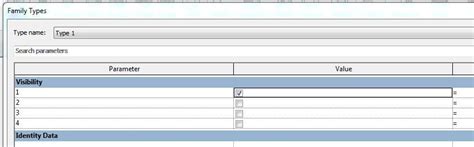 Solved Visibility Parameters Autodesk Community