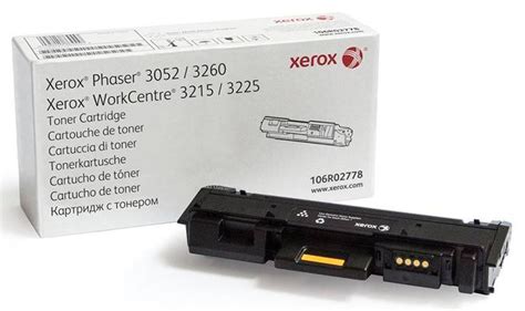 Тонер-картридж Xerox Toner Cartridge Phaser 3052, 3260, WorkCentre 3215 ...