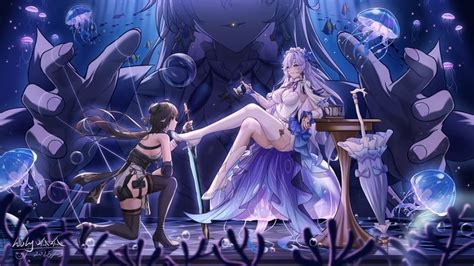 Rover And Cantarella Yuri Anime Character Art Beauty Art