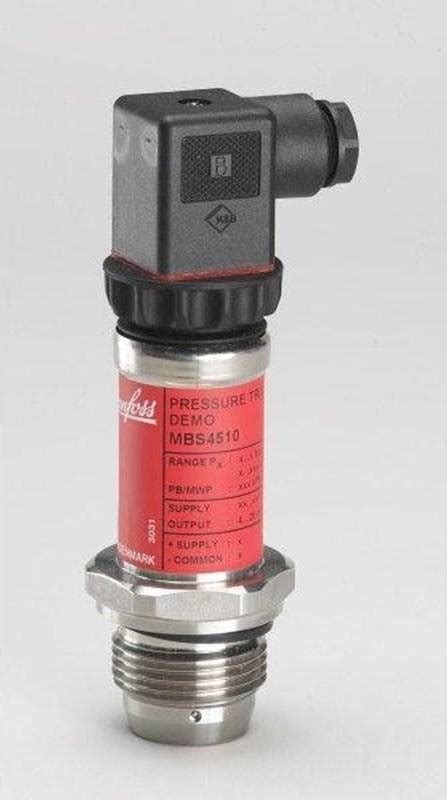 Danfoss Mbs 4010 Tryktransmitter Rel 0 2 5 Bar 4 20ma G1 • Pris