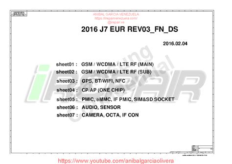 SM J F Esquematico Completo Anibal Garcia Irepair Samsung Confidential Studocu