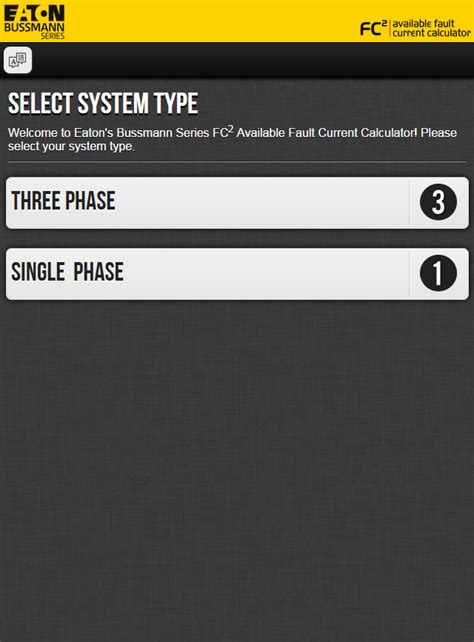 Bussmann Fault Current Calculator