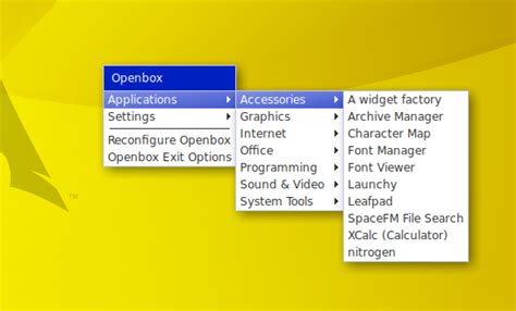 Simple Pipe Menu For Openbox And Arch Linux Jason G Designs