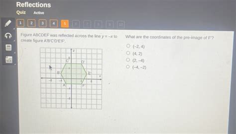 Reflections Quiz Active 1 2 3 4 5 T 7 R 1 StudyX