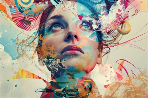 Premium Photo Dive Into The World Of Graphic Communication Decip